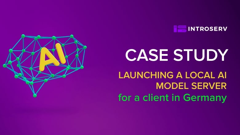 How running a local server with an AI model for a German client changed ...